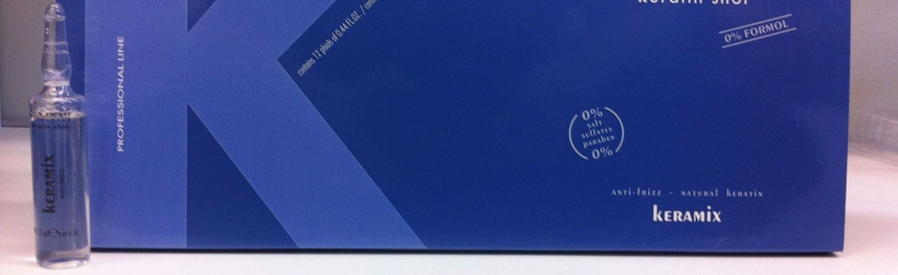 Keramix la pareja perfecta de Keratin Shot contra el encrespamiento