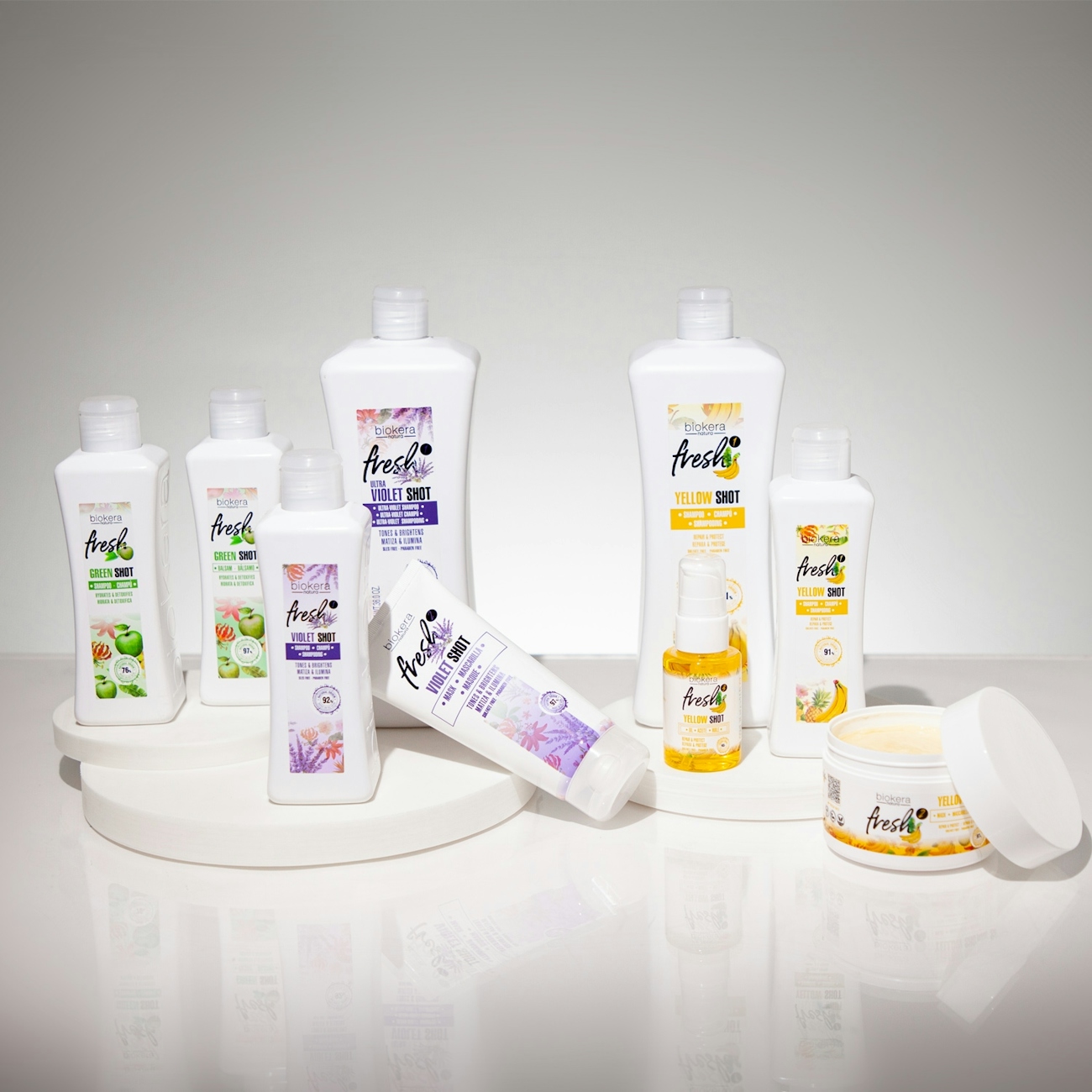 Curly Cream Yellow Shot